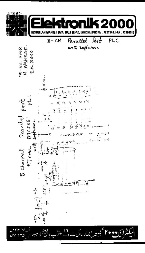 8-CH-Parallel-Port-PCL – Elektronik2000